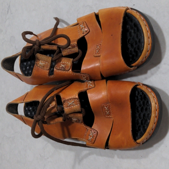 Reiker | Shoes | Rieker Anti Stress Golden Brown Leather Sandals | Poshmark